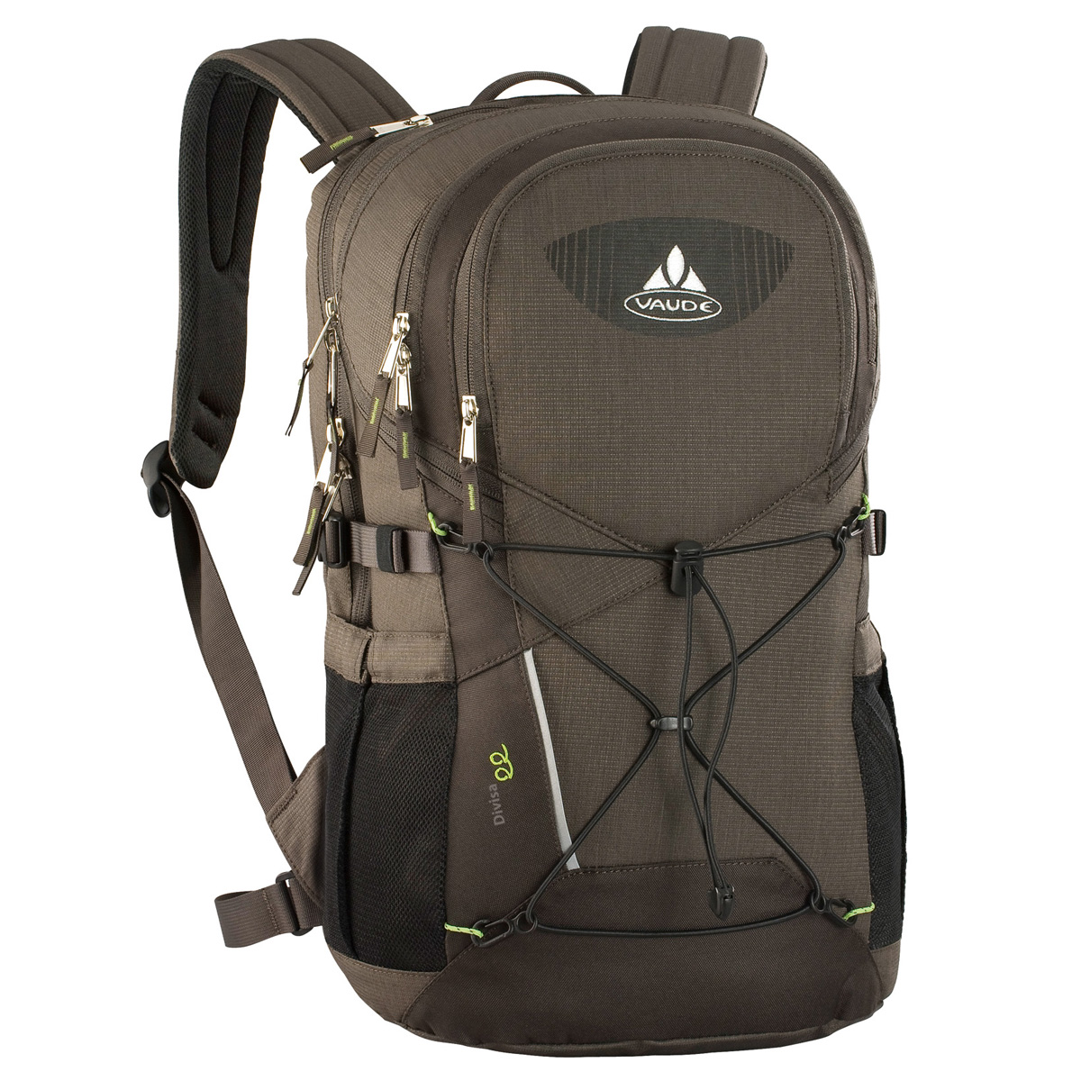 VAUDE DIVISA 22 Lit. City Rucksack Recycletex Braun Neu EUR 59,90 ...